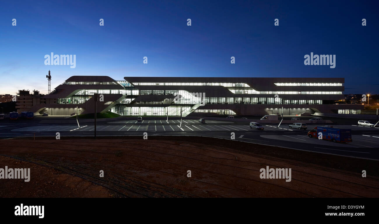 PIERRESVIVES BUILDING, MONTPELLIER, France. Architect: Zaha Hadid ...