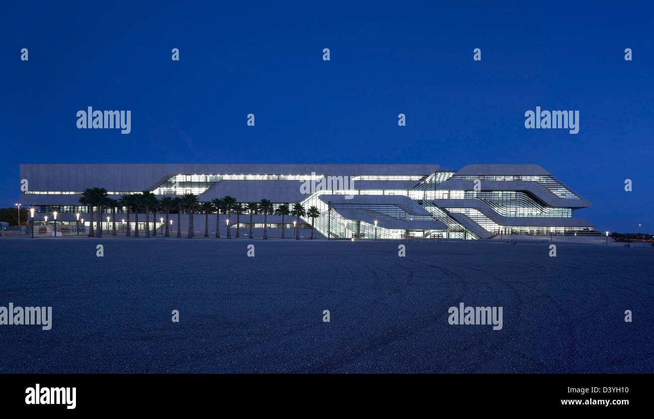 PIERRESVIVES BUILDING, MONTPELLIER, France. Architect: Zaha Hadid ...