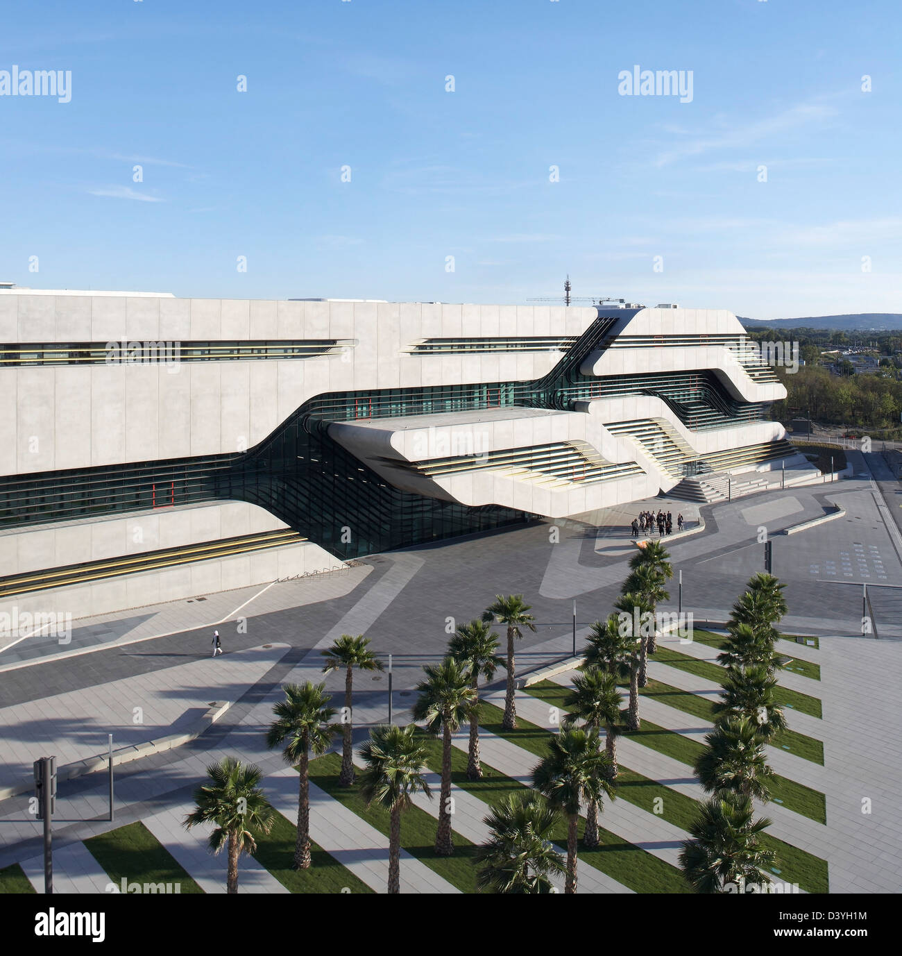 PIERRESVIVES BUILDING, MONTPELLIER, France. Architect: Zaha Hadid ...