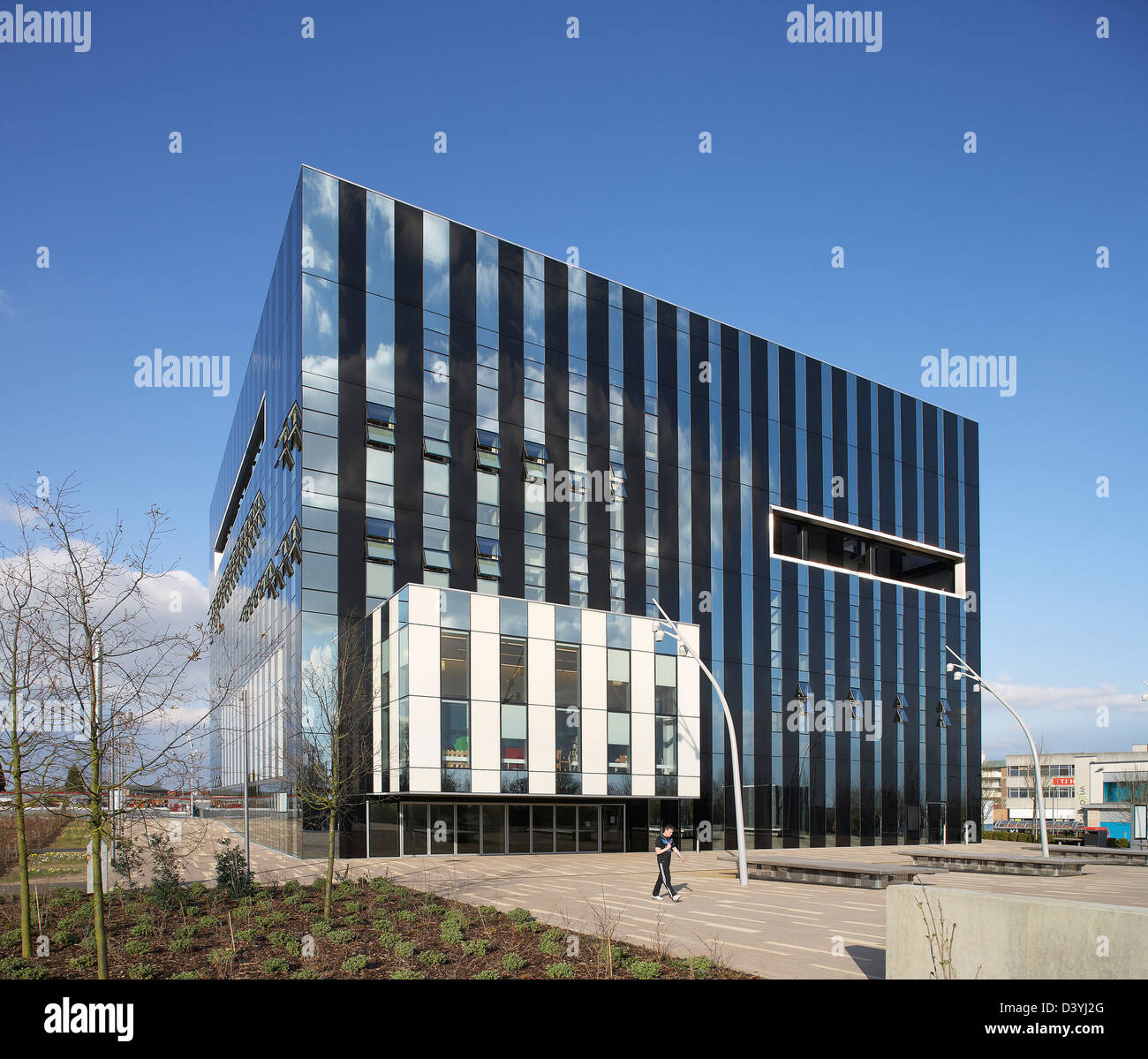 CORBY CUBE, Corby, United Kingdom. Architect: Hawkins Brown Architects ...