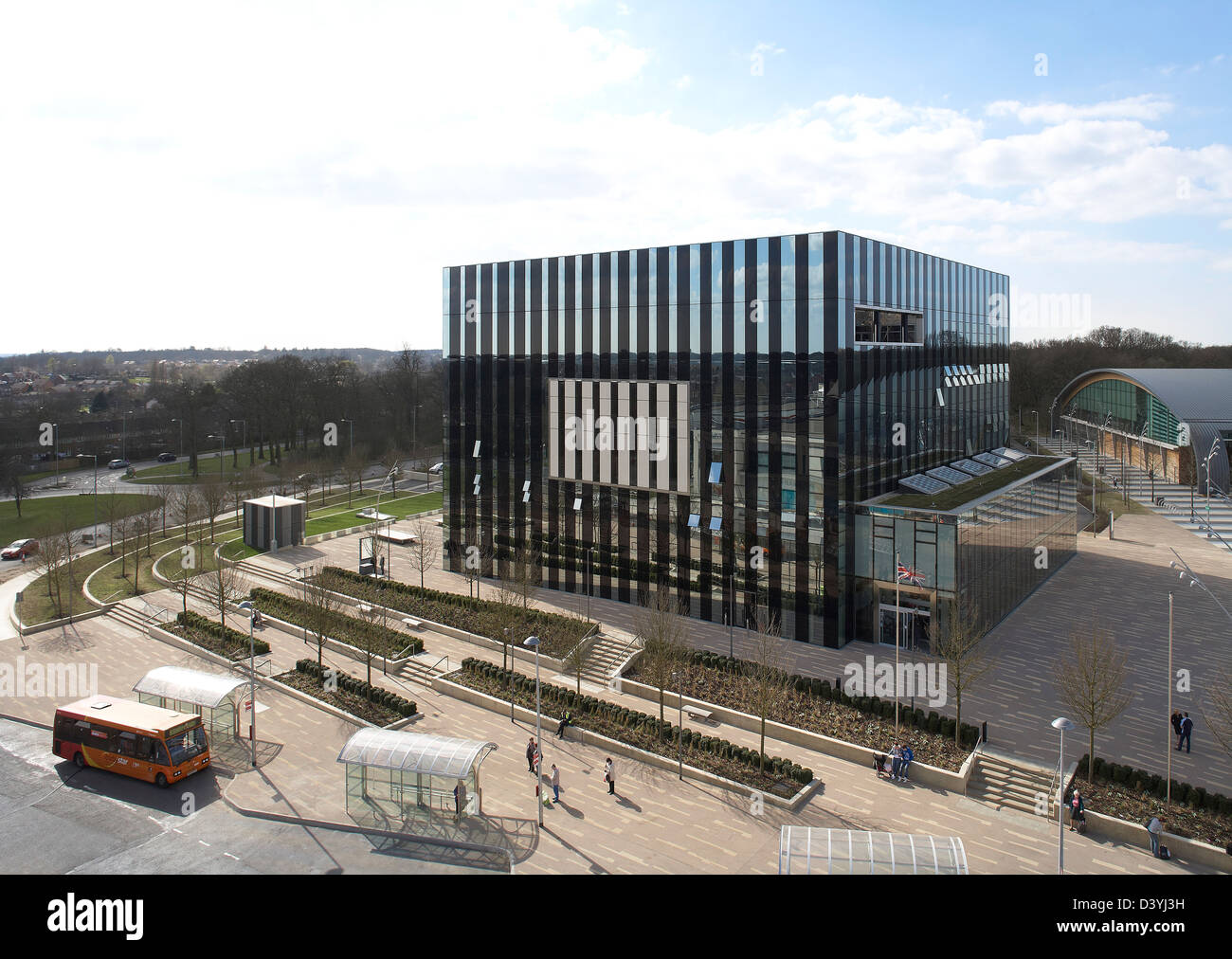 CORBY CUBE, Corby, United Kingdom. Architect: Hawkins Brown Architects ...