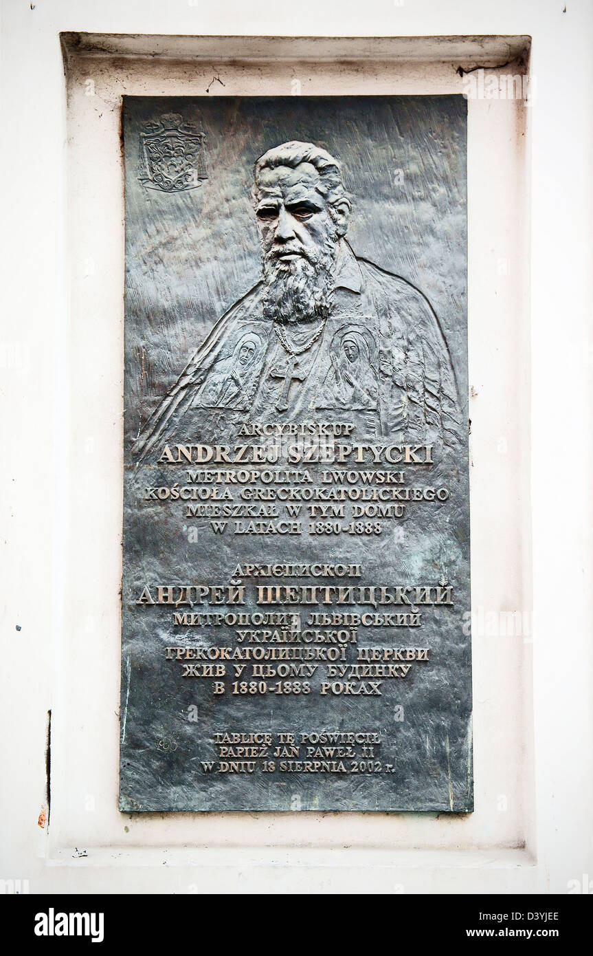 Andrey sheptytsky hi-res stock photography and images - Alamy