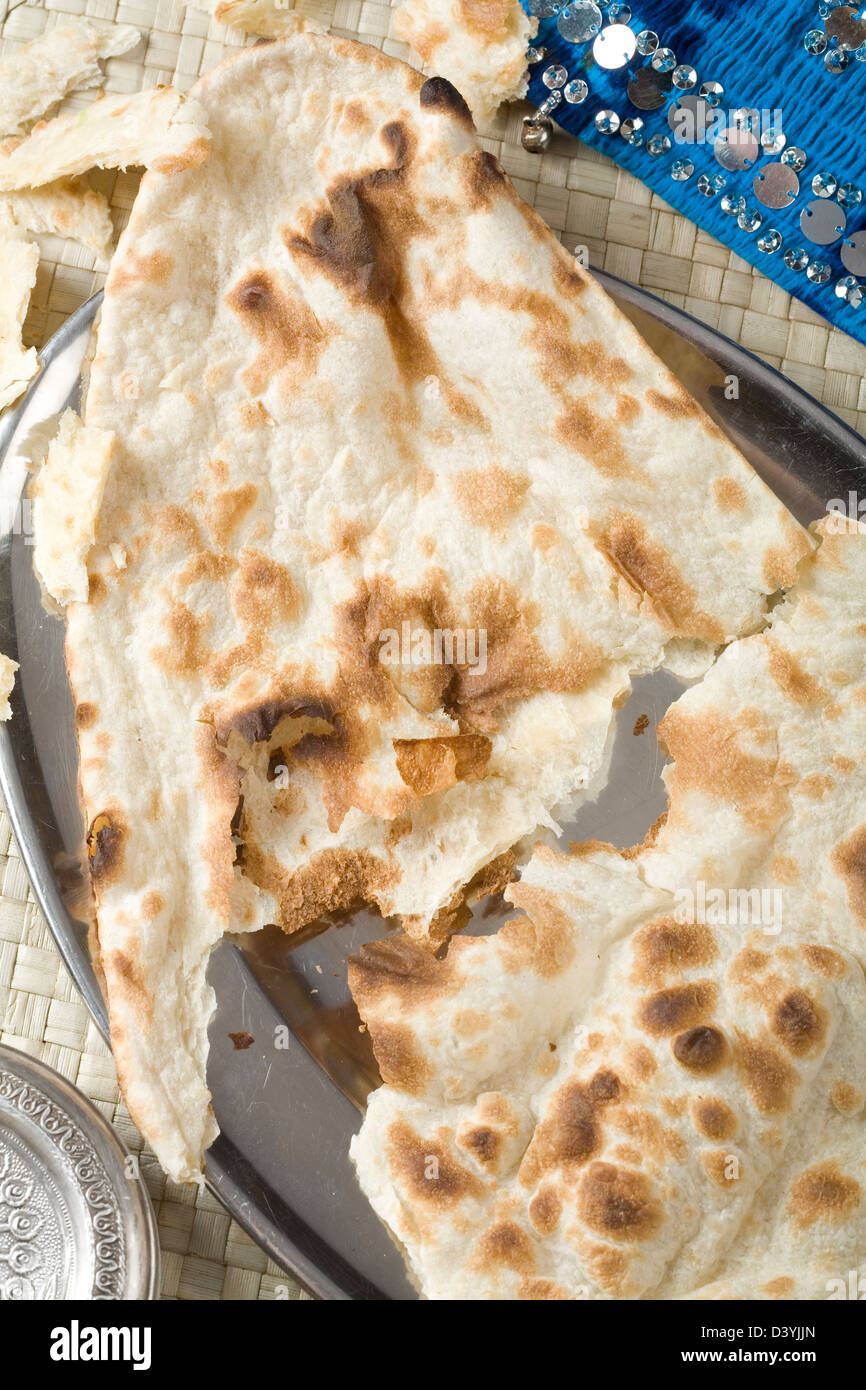 Indian nann bread hi-res stock photography and images - Alamy