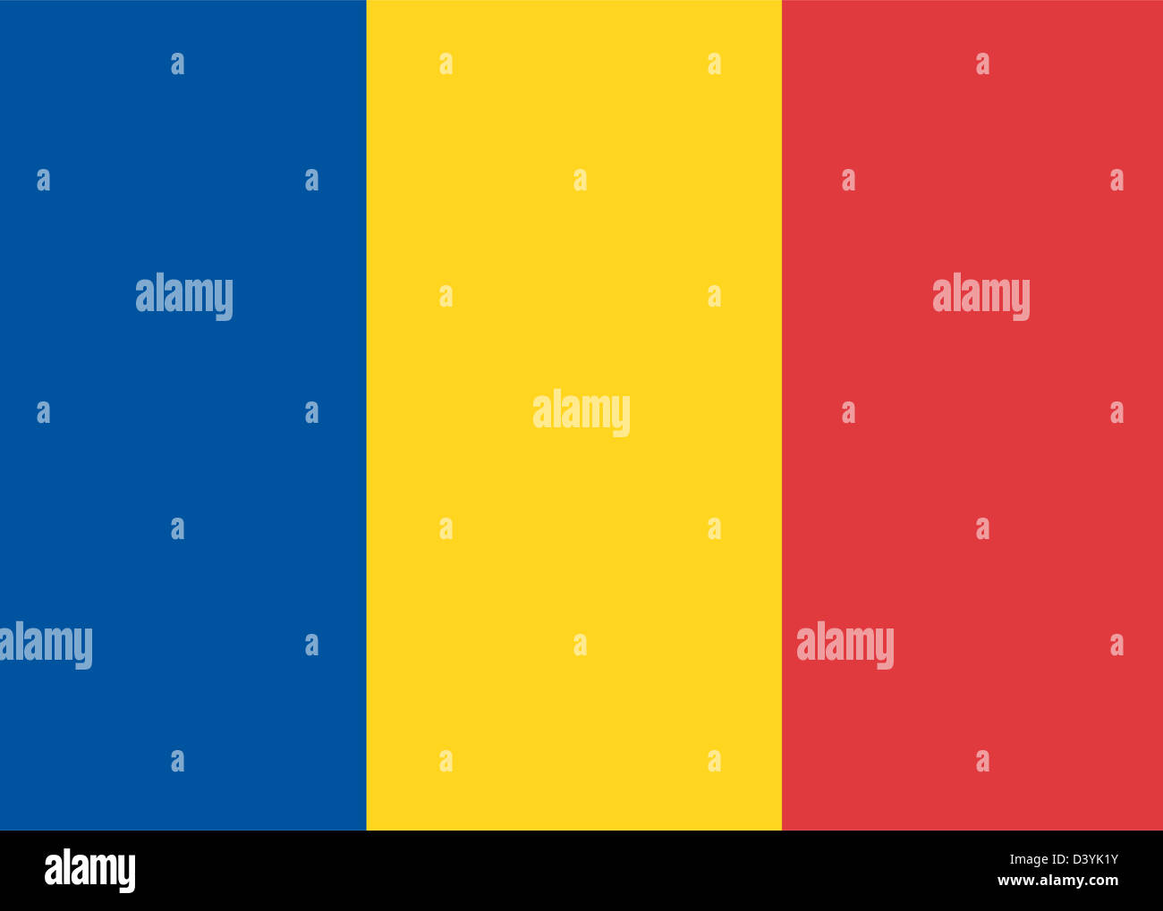 national flag of chad country. world chad background wallpaper Stock ...