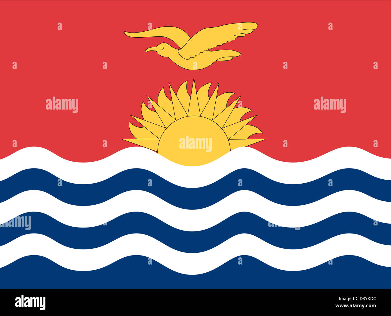 national flag of kiribati country. world kiribati background wallpaper ...