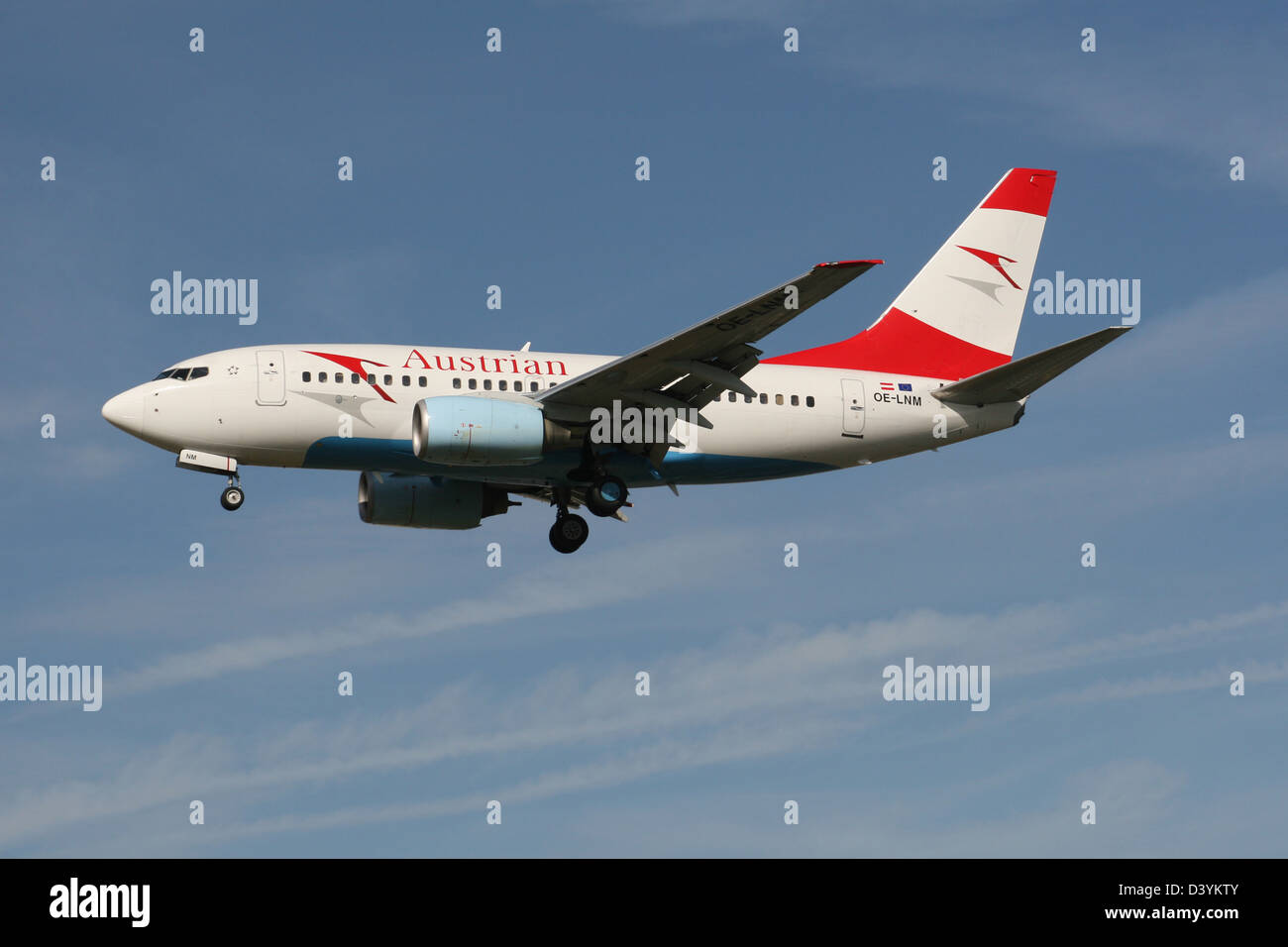 AUSTRIAN AIRLINES BOEING 737 Stock Photo - Alamy