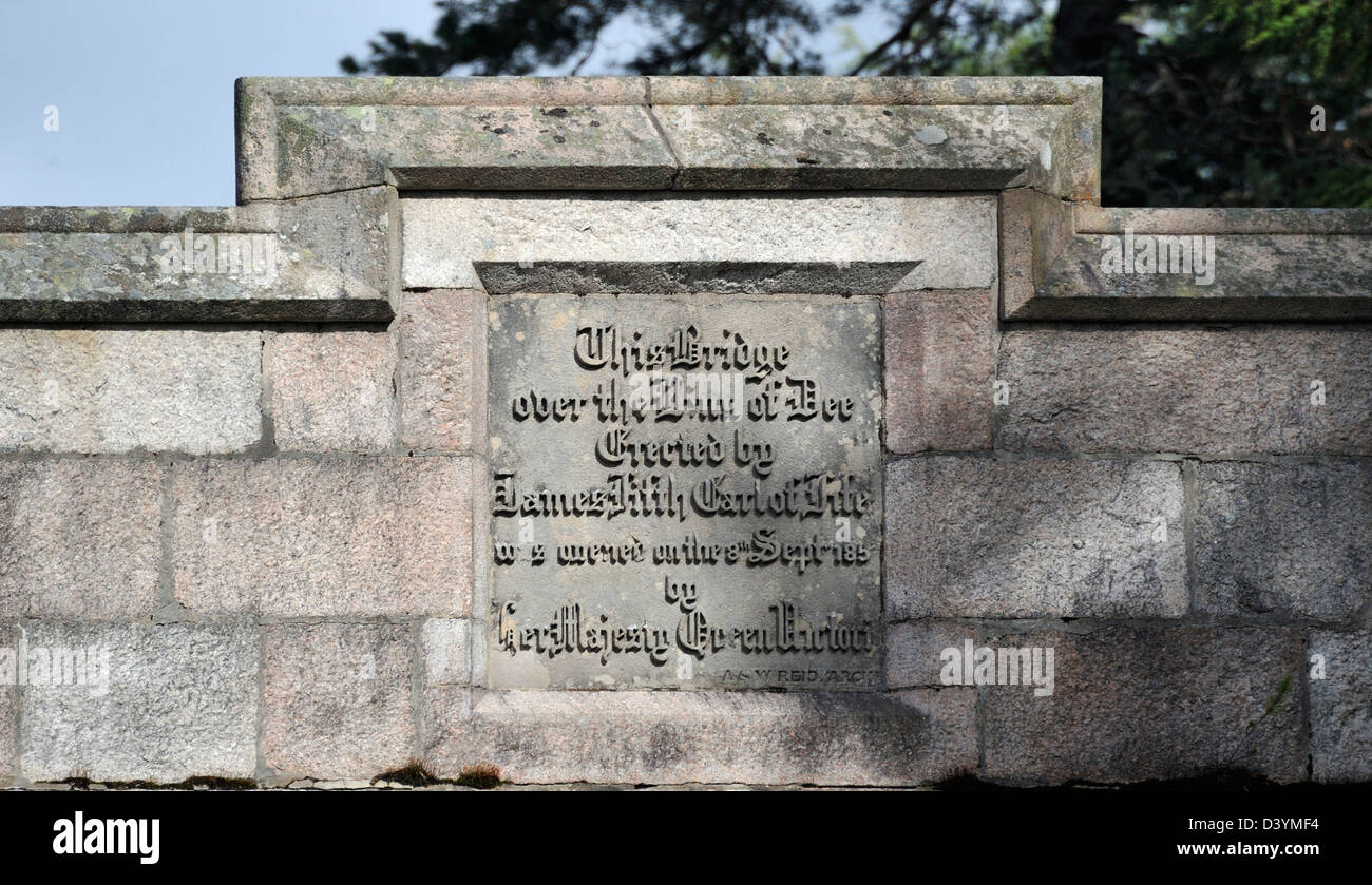 Victoria bridge mar lodge estate hi-res stock photography and images ...