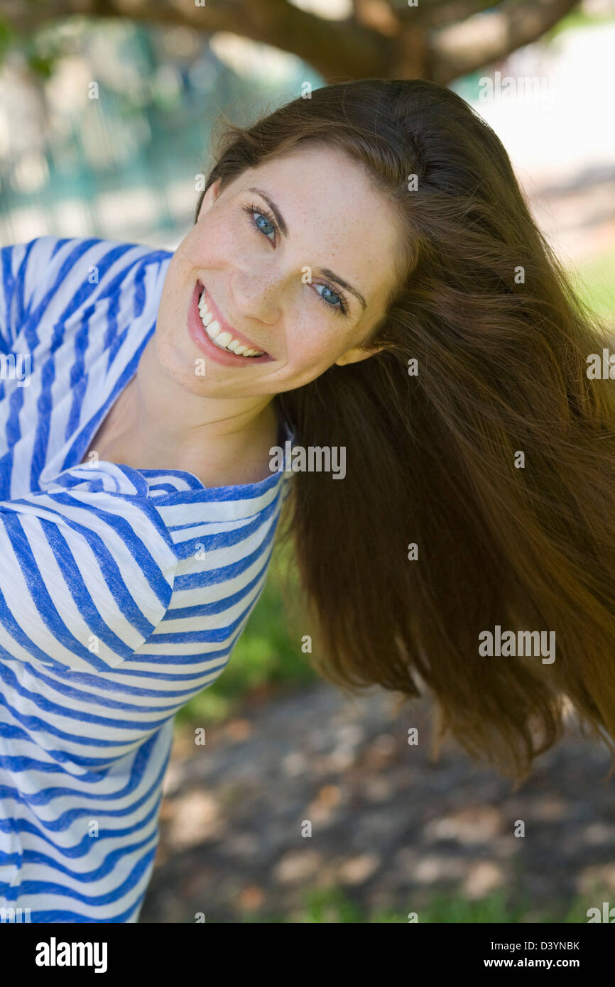 Portrait of Woman Stock Photo - Alamy
