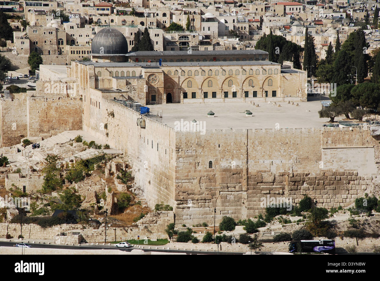 Al-Aqsa Mosque old Jerusalem Israel Stock Photo - Alamy