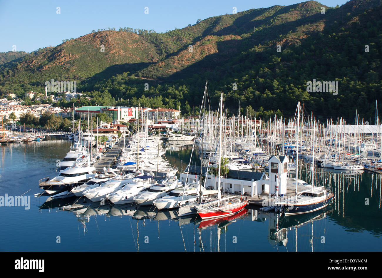Marmaris harbour Turkey Stock Photo - Alamy