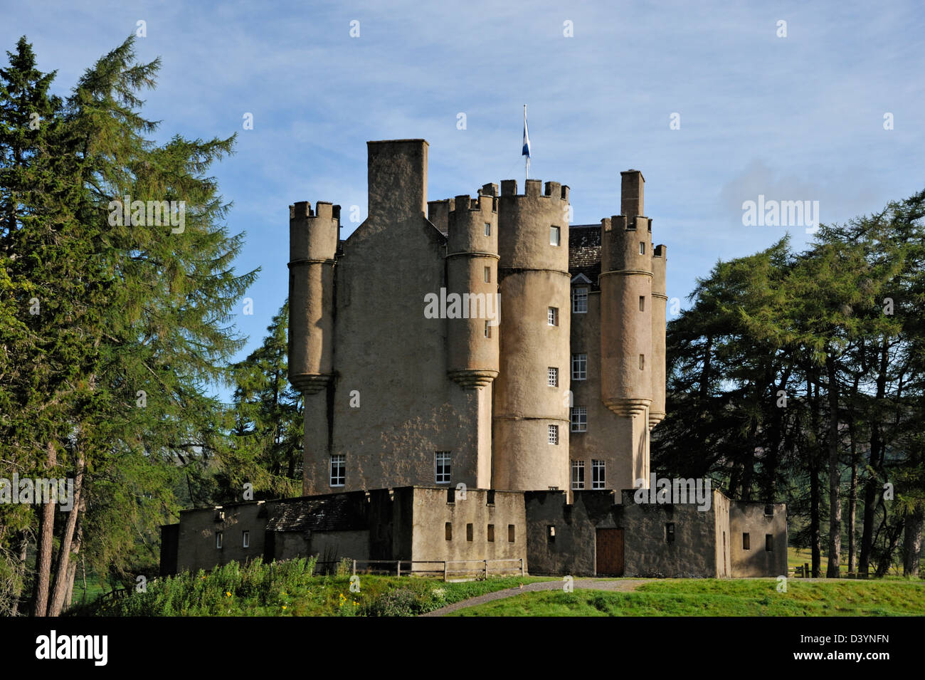 Braemar Castle, Braemar, Royal Deeside, Aberdeenshire, Scotland, United ...