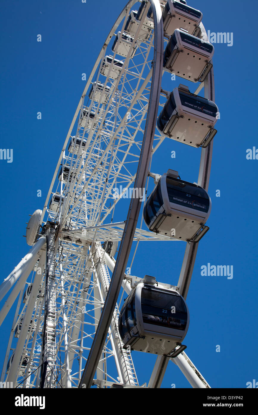 Wheel of Excellence in waterfront - Cape Town - South Africa Stock ...
