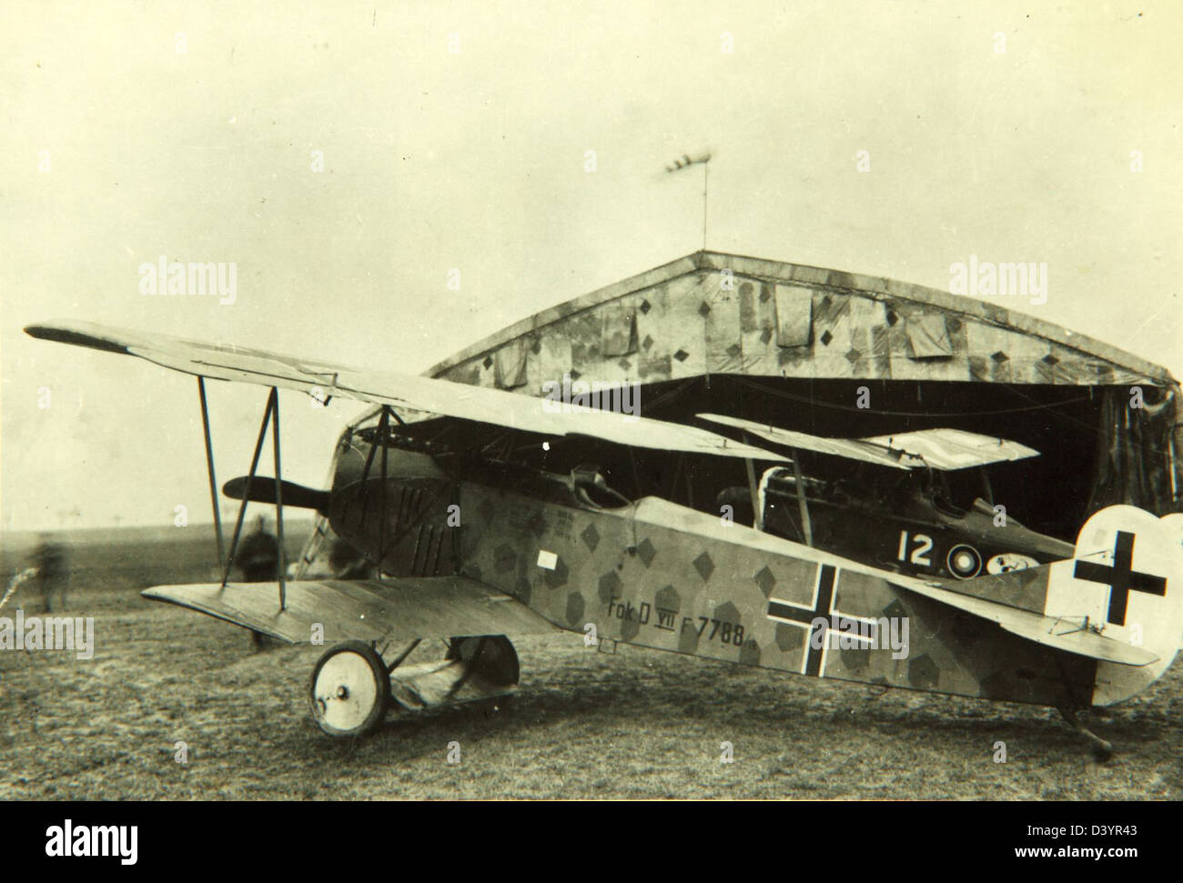 The Fokker D.VII was a German biplane fighter aircraft used during ...