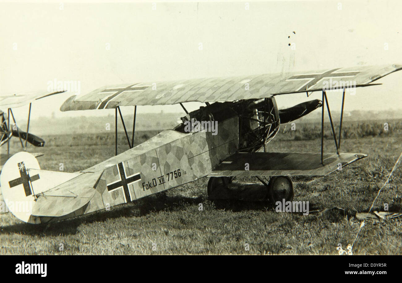 The Fokker D.VII was a German World War I fighter aircraft known for ...