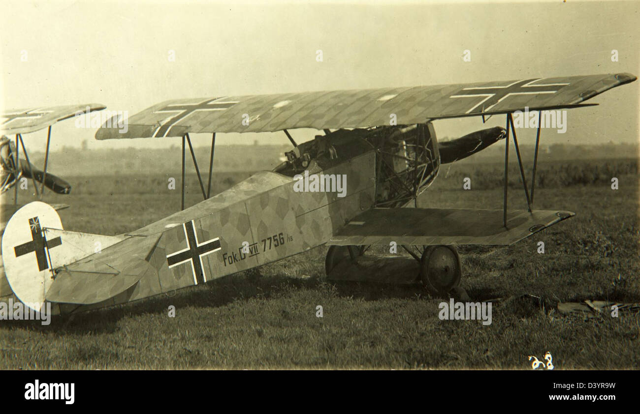 The Fokker D.VII was a German biplane fighter used during World War I ...