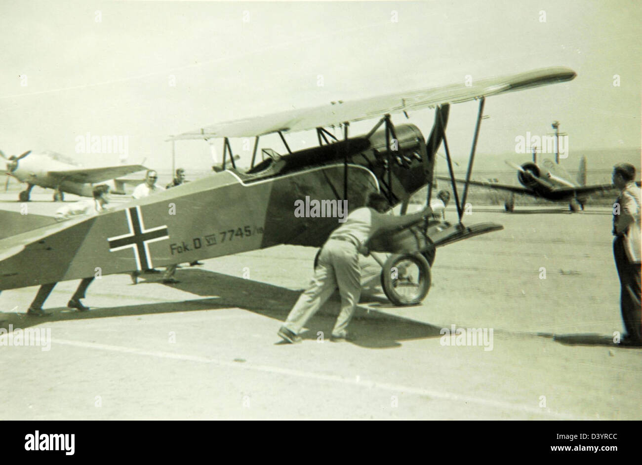 The Fokker D.VII was a German fighter aircraft of World War I. It was ...