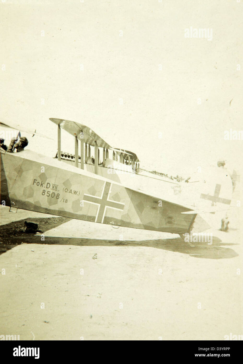 The Fokker D.VII was a German World War I biplane fighter known for its ...