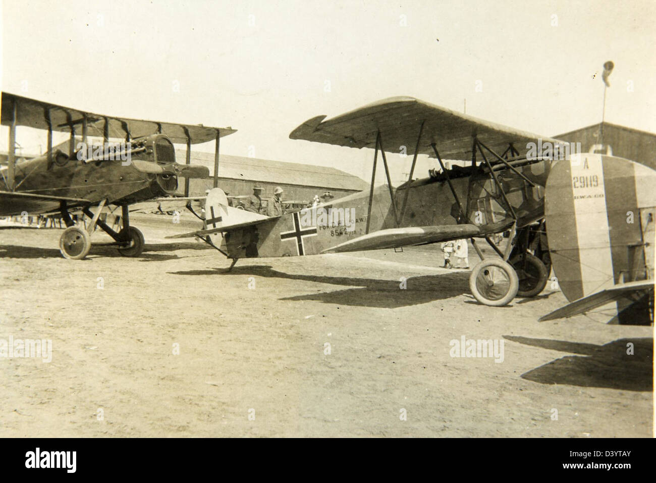 The Fokker D.VII was a highly effective German fighter aircraft used ...
