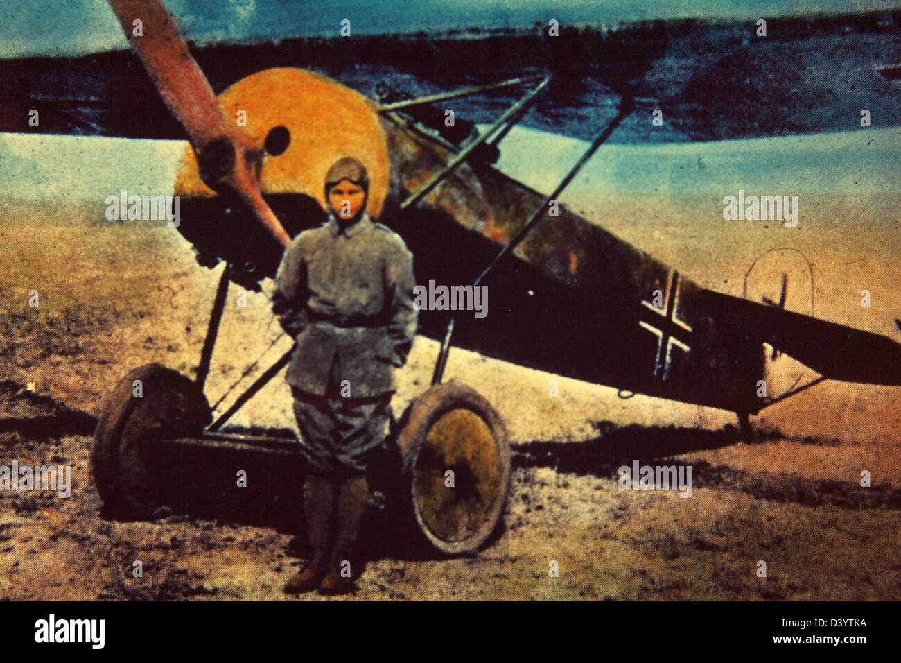 The Fokker D.VIII was a German biplane fighter aircraft used during ...