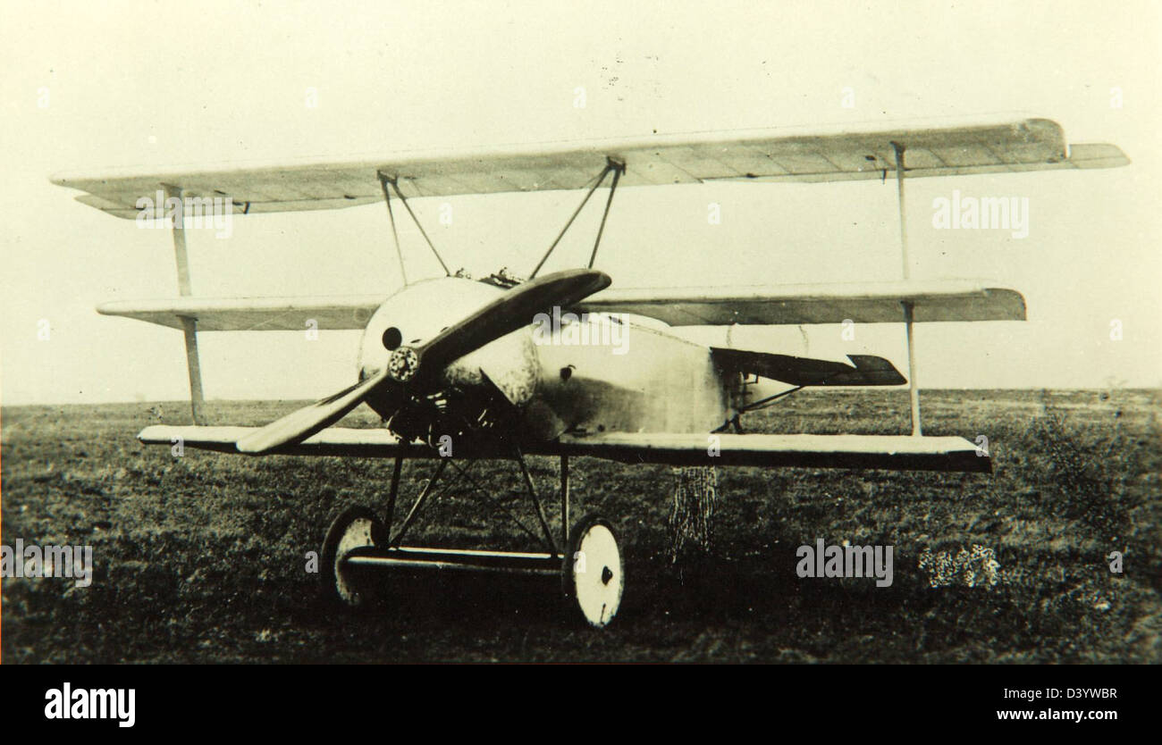 The Fokker Dr.I was a famous German triplane fighter aircraft used ...
