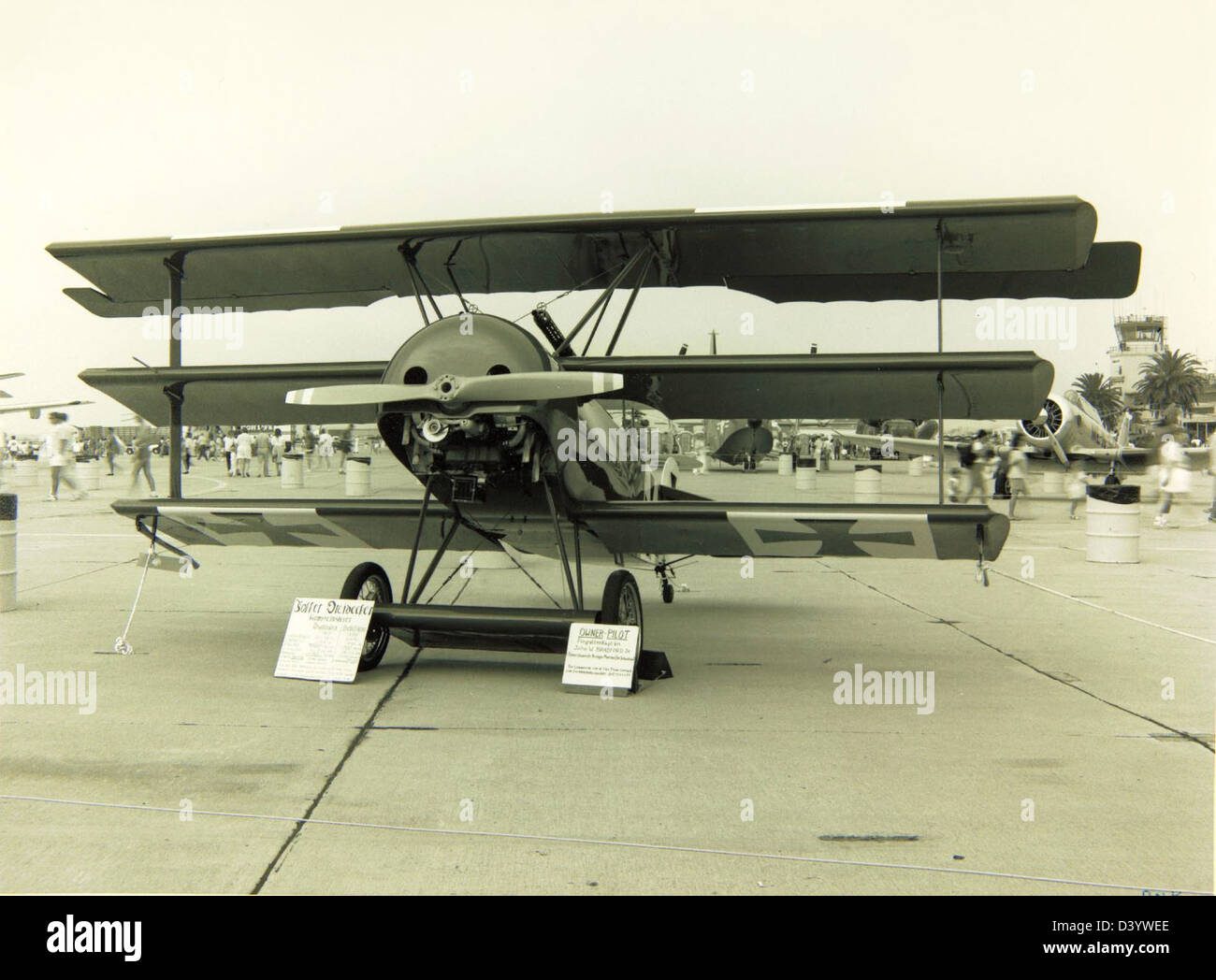 The Fokker Dr.I Triplane was a German fighter aircraft used during ...