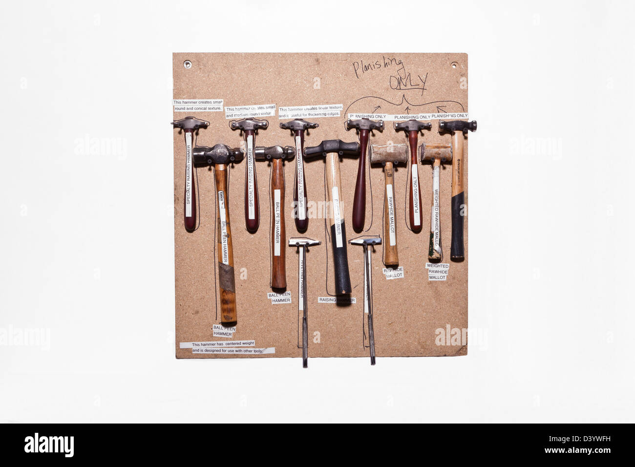 Planishing hammer hi-res stock photography and images - Alamy