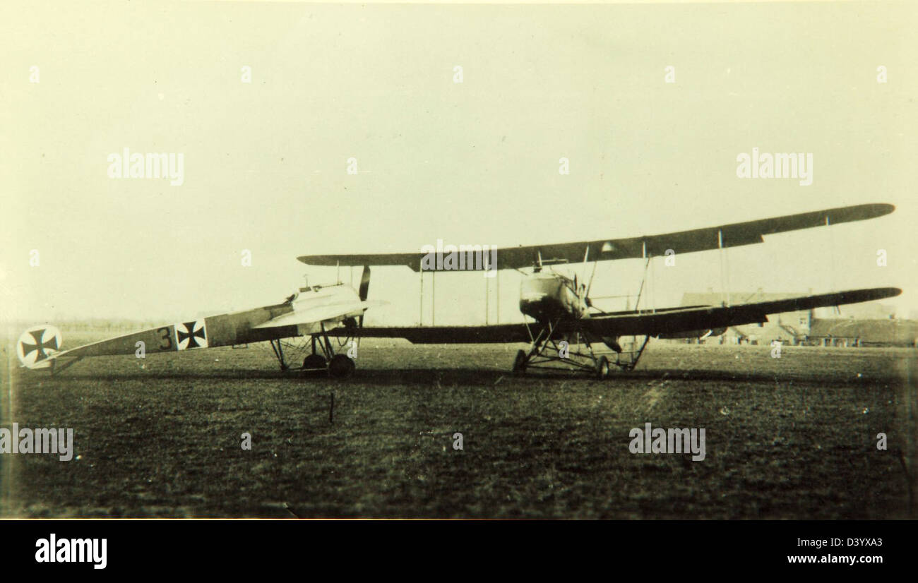 The Fokker E.III Eindecker was a German monoplane fighter used during ...