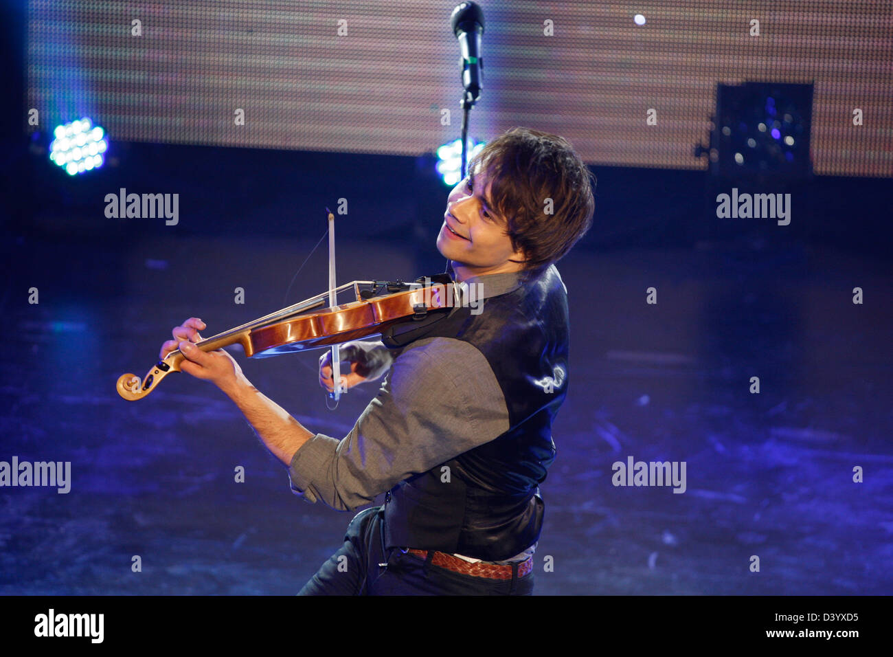 Singer ALEXANDER RYBAK was a guest star at the Greek Eurovision Song ...
