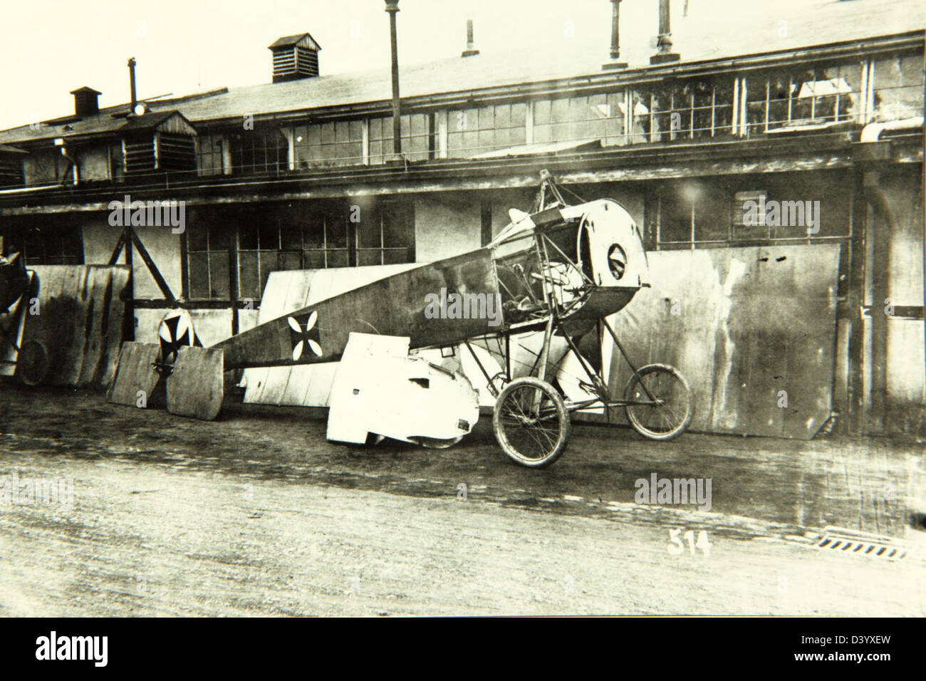 The Fokker E.III Eindecker, a German World War I monoplane, was the ...