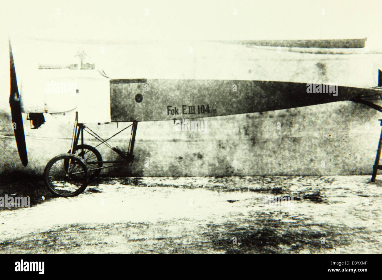 The Fokker E.III Eindecker was a German World War I monoplane fighter ...