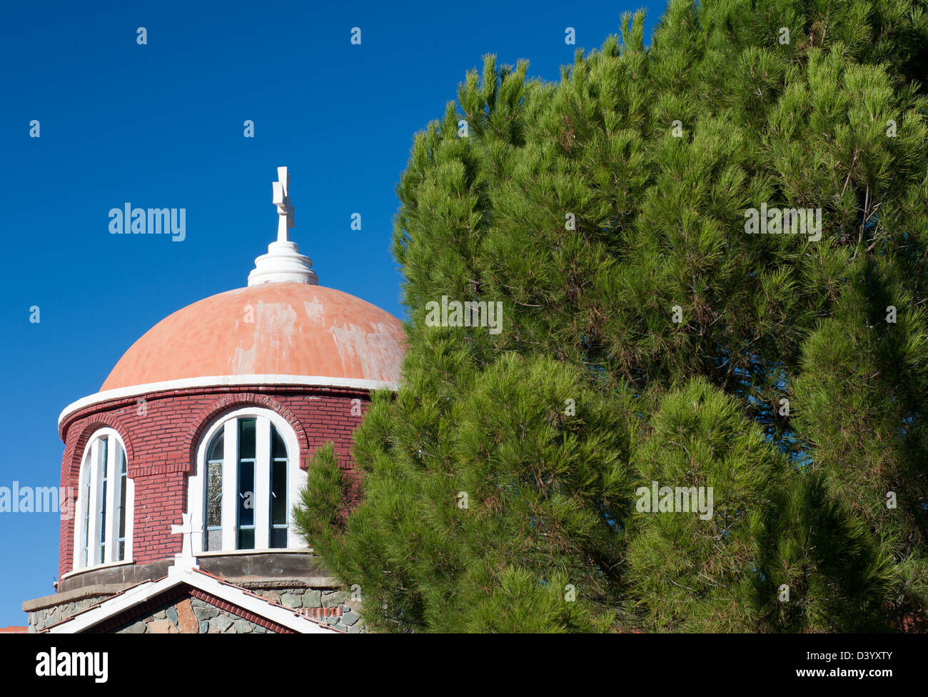 Church in Spilia, Cyprus Stock Photo - Alamy