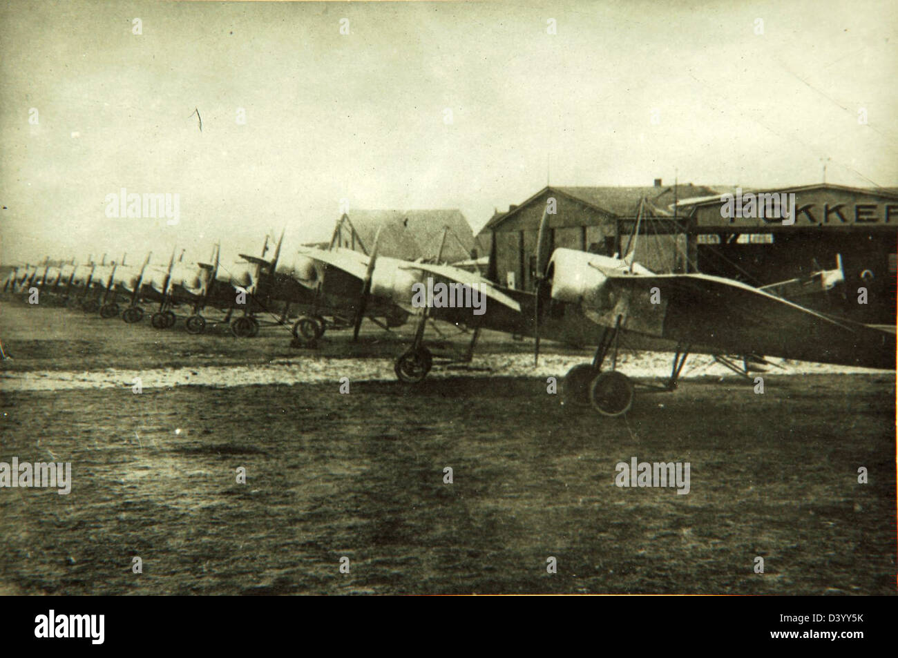 The Fokker E.I was a German monoplane fighter aircraft used during ...