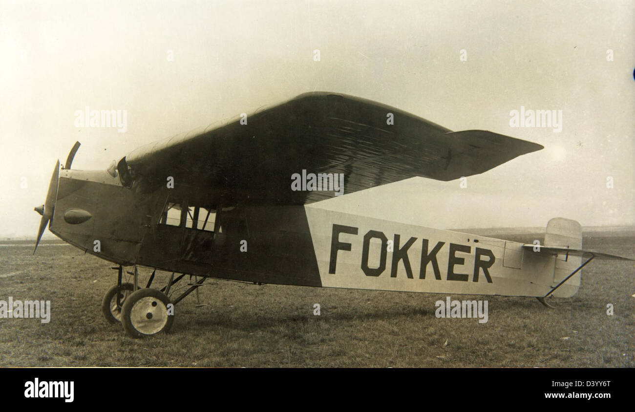 The Fokker F.III was a German aircraft designed in the early 1920s. It ...