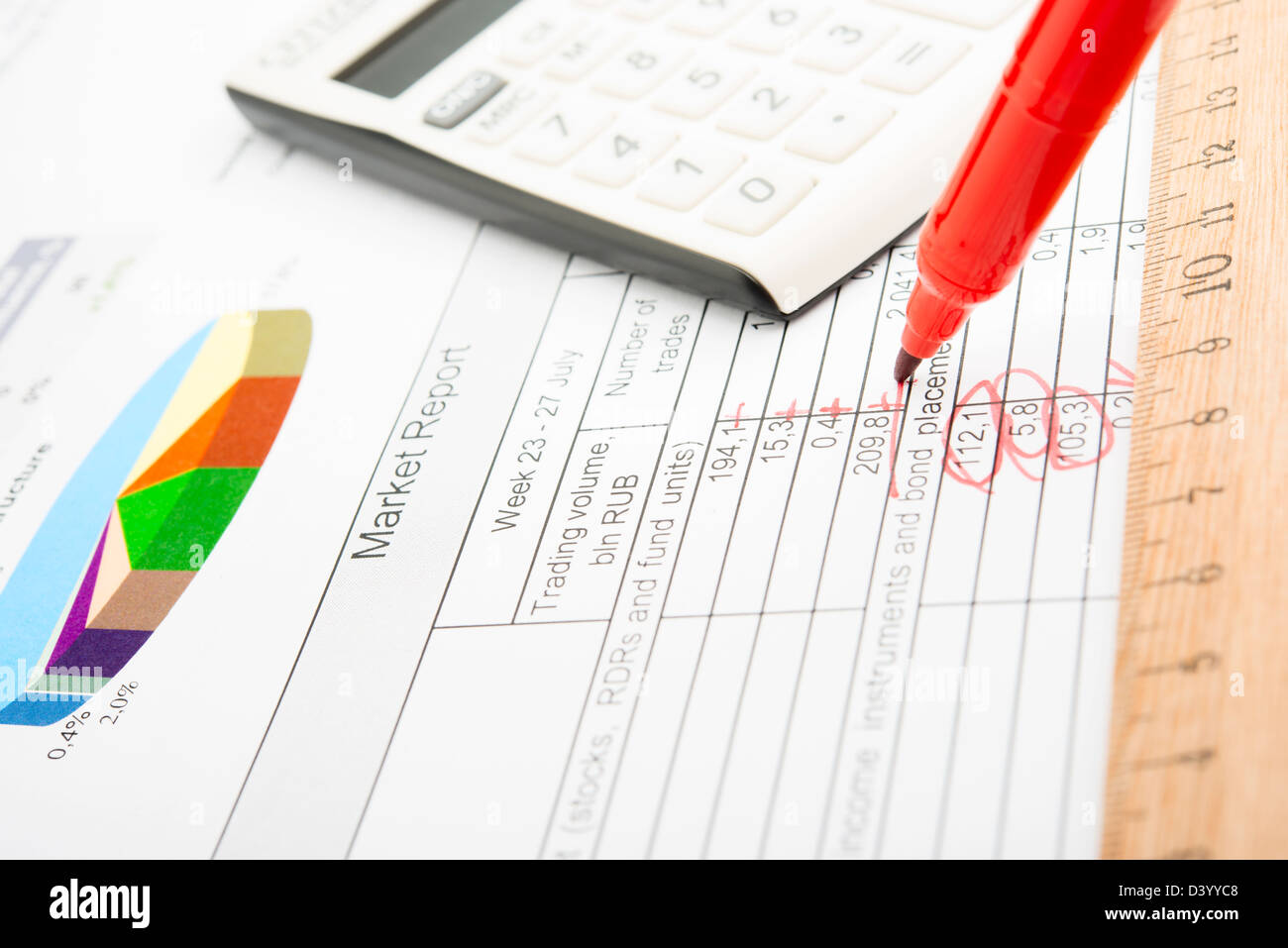 Year report hi-res stock photography and images - Alamy