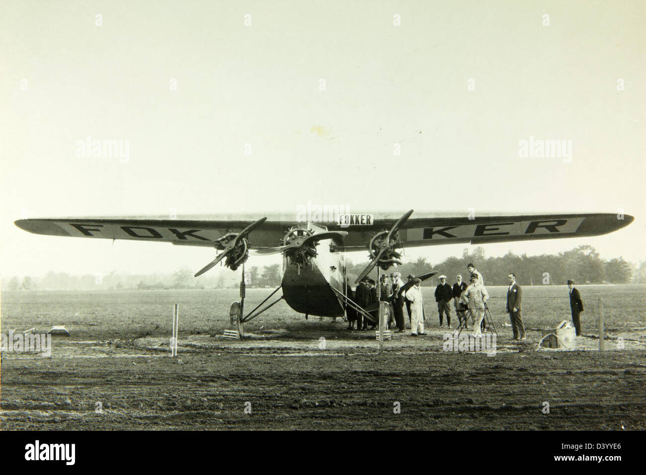 The Fokker F.VII, a 1920s Dutch transport aircraft, was notable for its ...