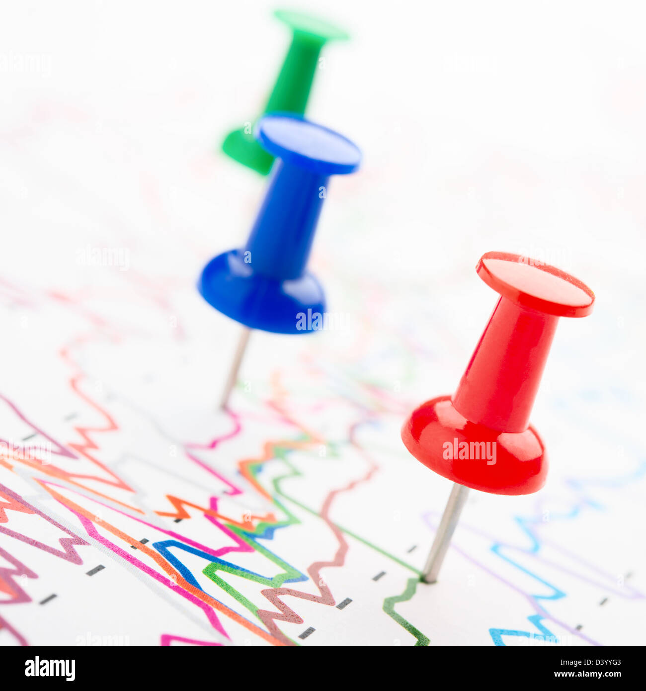 Stock market graphs up hi-res stock photography and images - Alamy