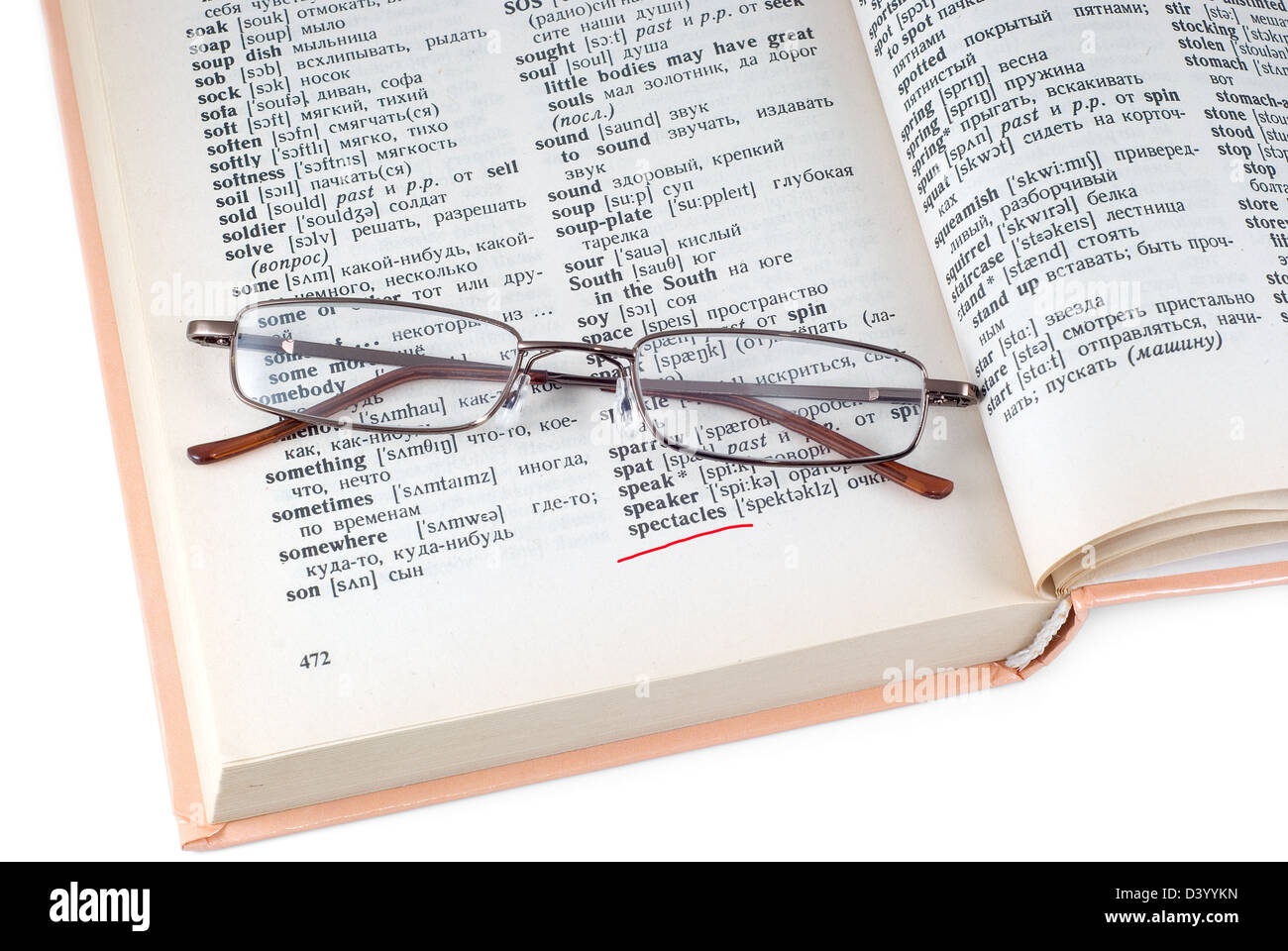 Science dictionary hi-res stock photography and images - Alamy