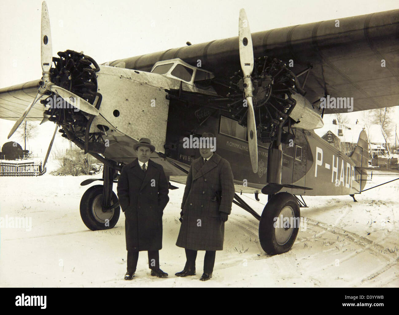 The Fokker F.VII was a Dutch-built passenger aircraft developed in the ...