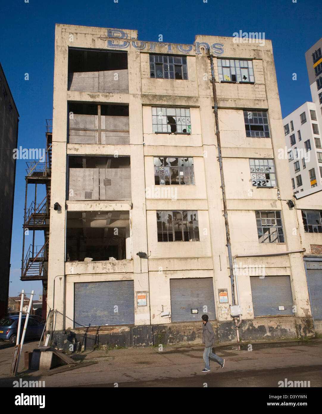 Derelict Industrial Buildings Building High Resolution Stock ...