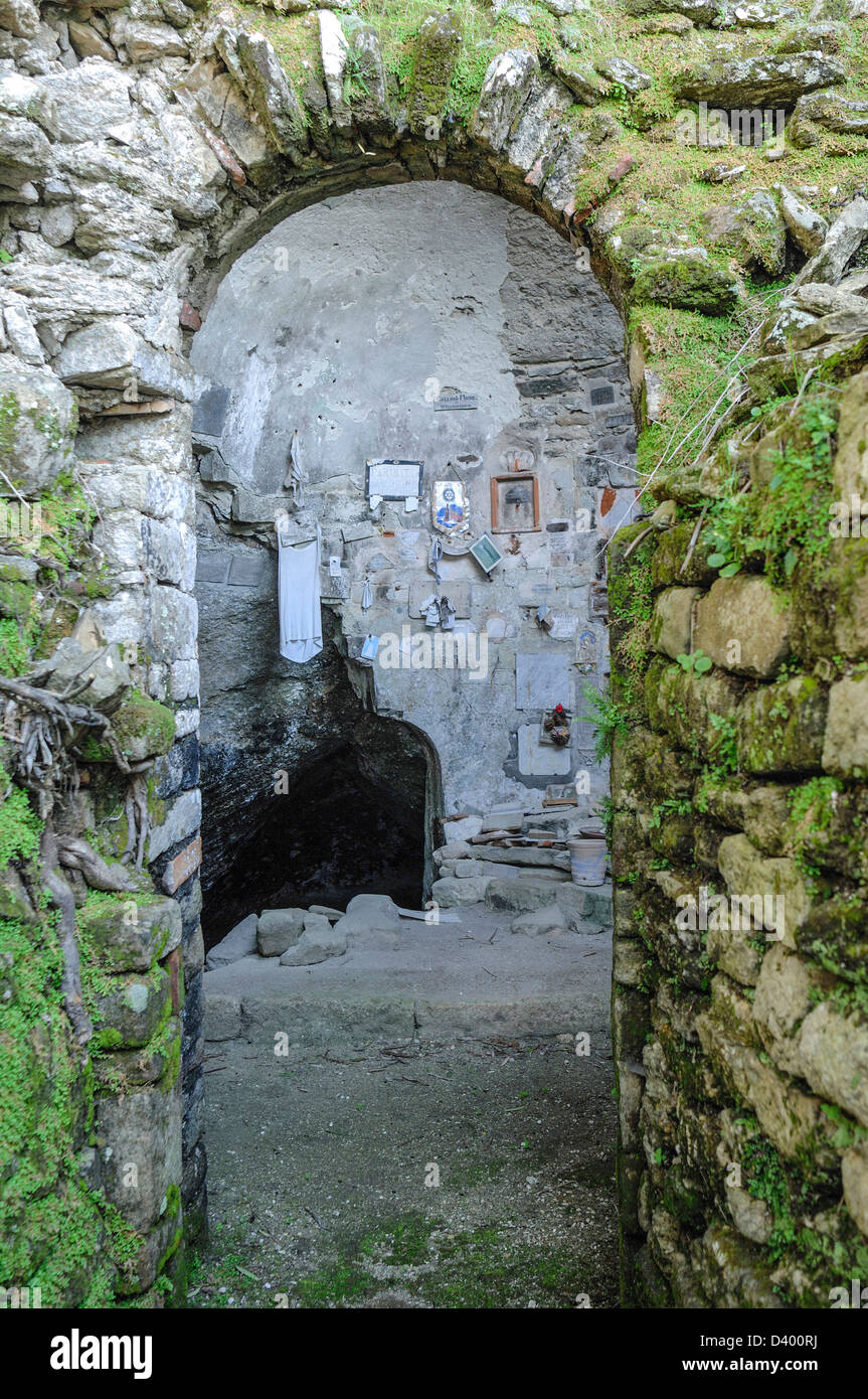 Italy Montecristo Island Grotta del Santo Tuscan Archipelago National ...