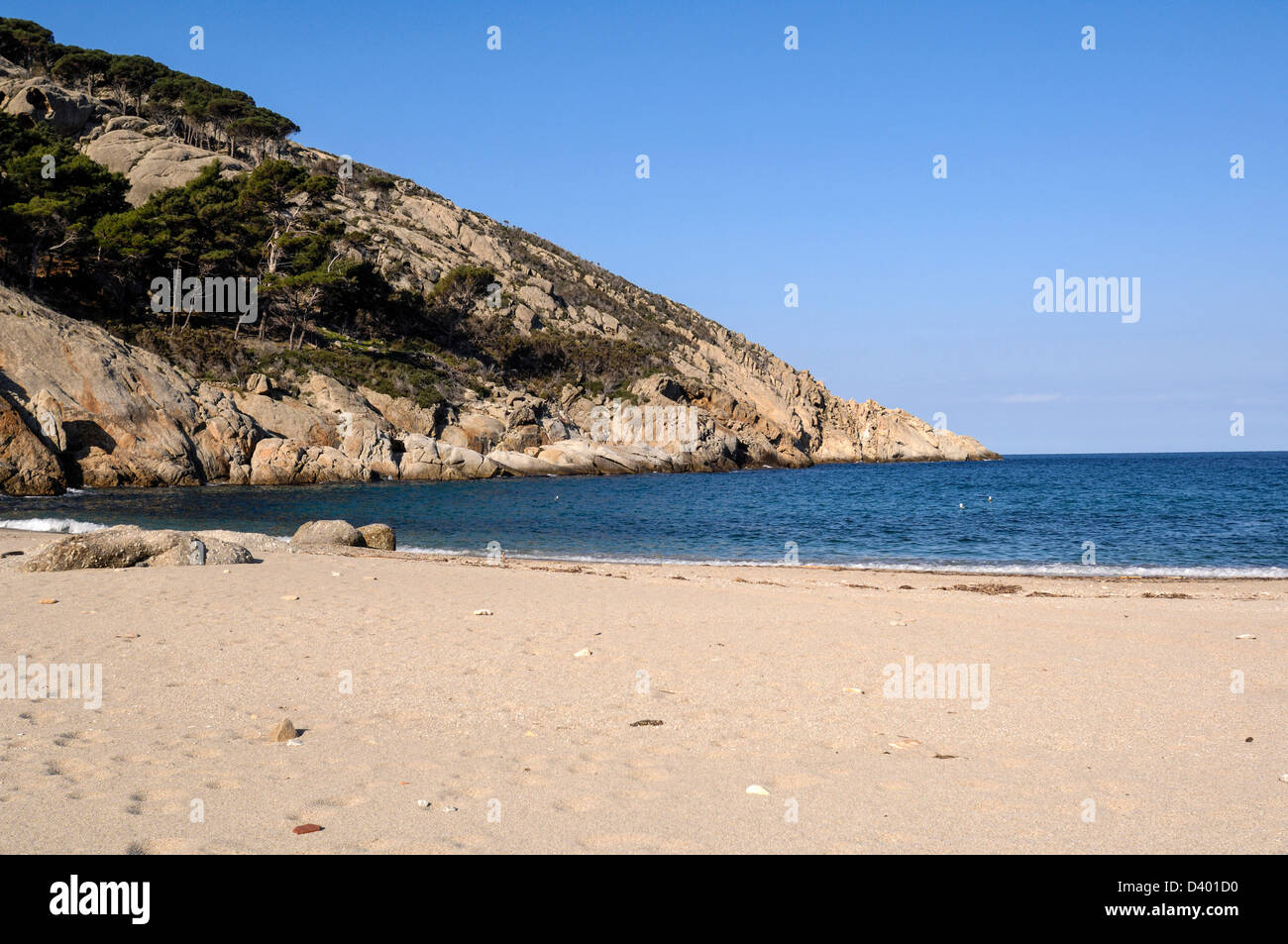 Italy Tuscany Montecristo island Cala Maestra Tuscan Archipelago ...