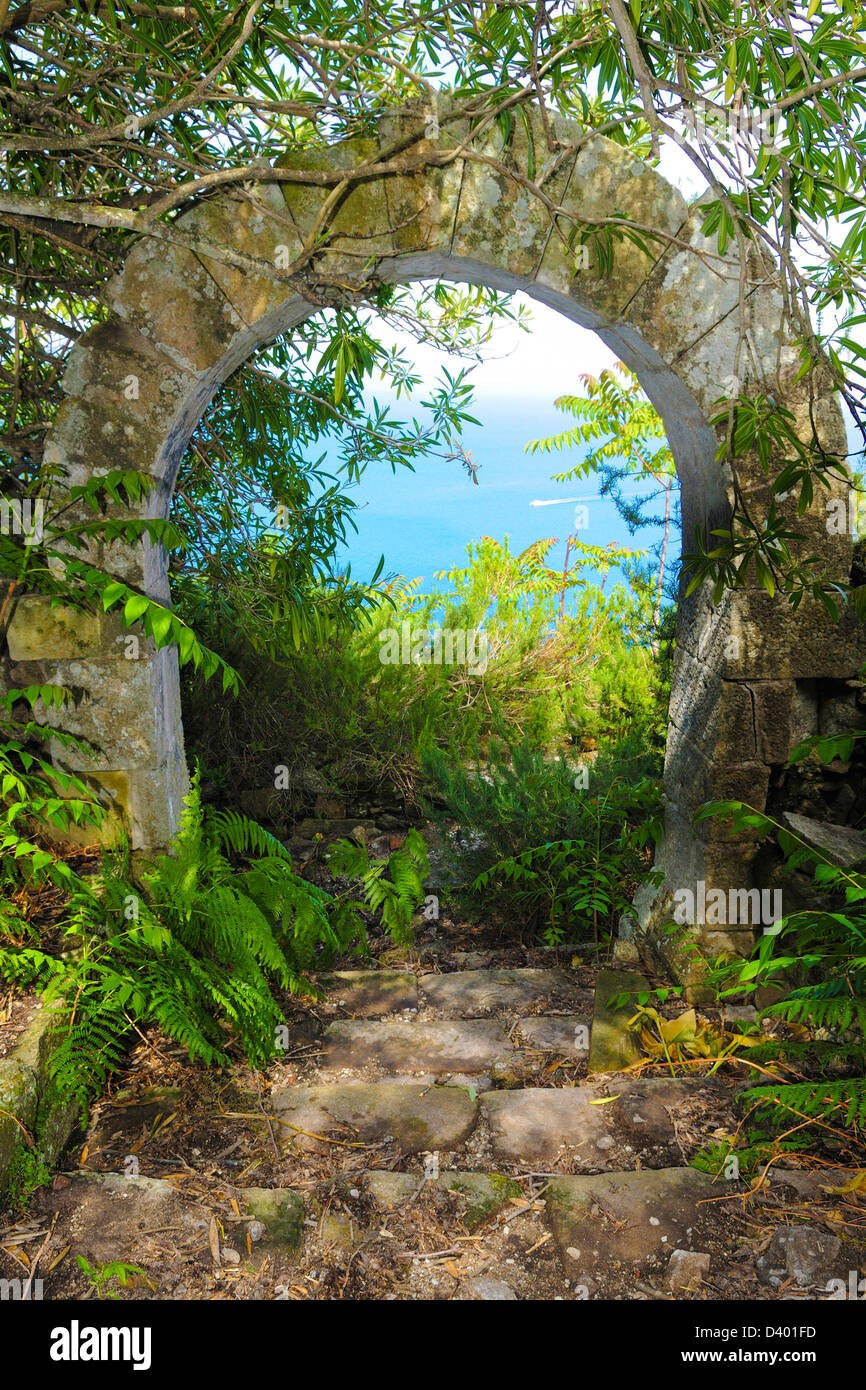 Italy Tuscany Montecristo island Grotta del Santo Tuscan Archipelago ...