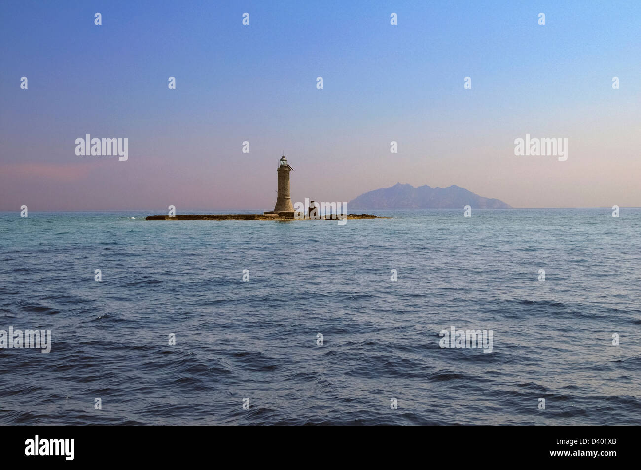 Italy Tuscany Montecristo Island lighthouse of 'africhella montecristo ...