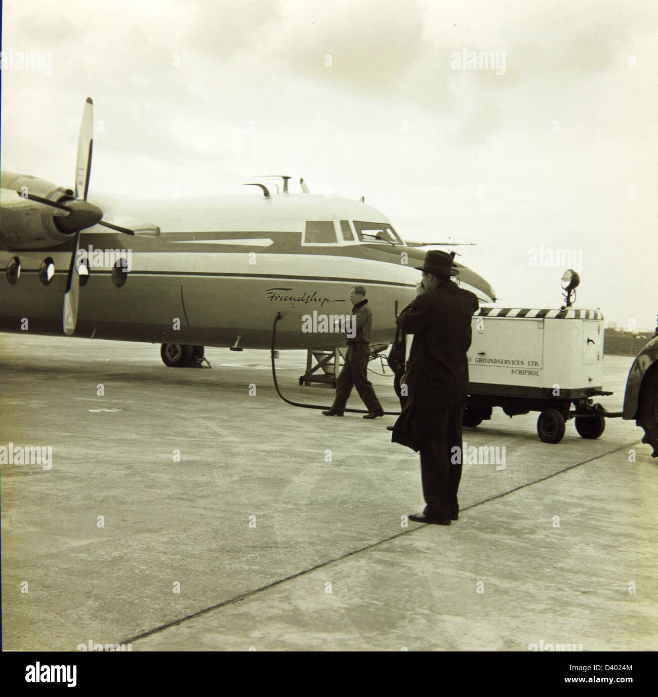 The Fokker F.XXVII is a twin-engine turboprop aircraft developed for ...