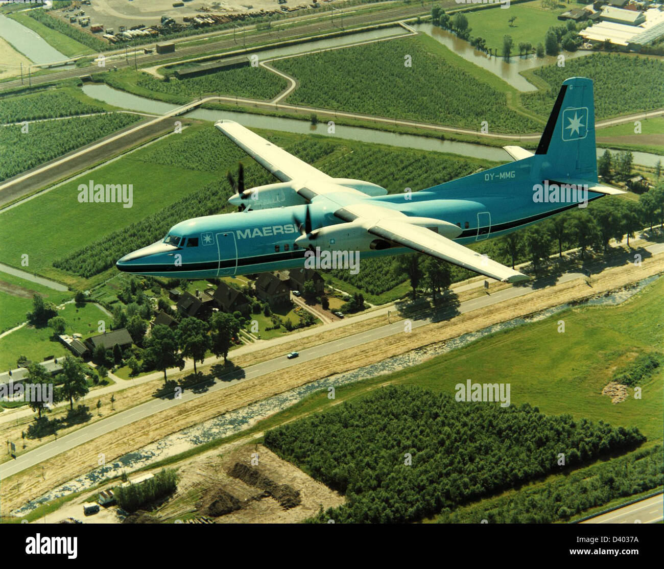 The Fokker 50 is a turboprop airliner developed in the 1980s, designed ...