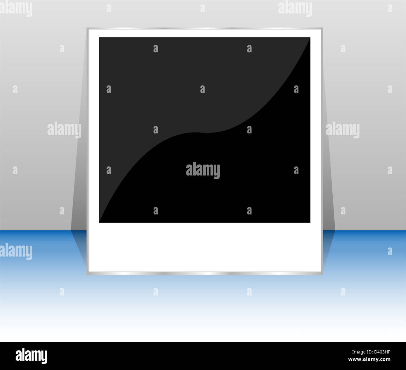 Polaroid photo frame Stock Photo - Alamy