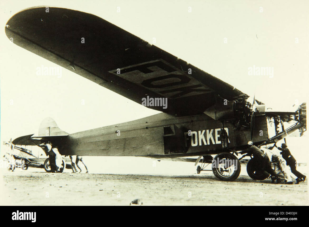 The Fokker F.VII D.VII was a German biplane used during World War I ...