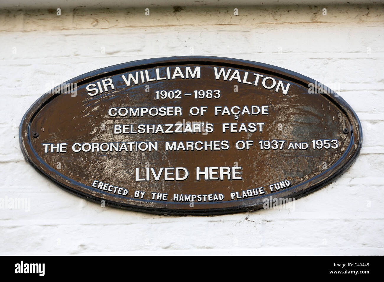 Sir william walton composer hi-res stock photography and images - Alamy