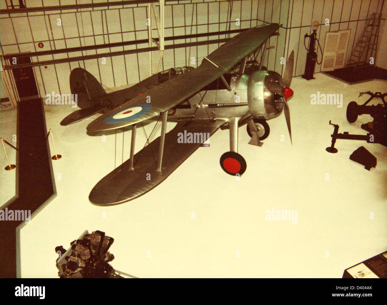 The Gloster Gladiator was a British biplane fighter used during the ...