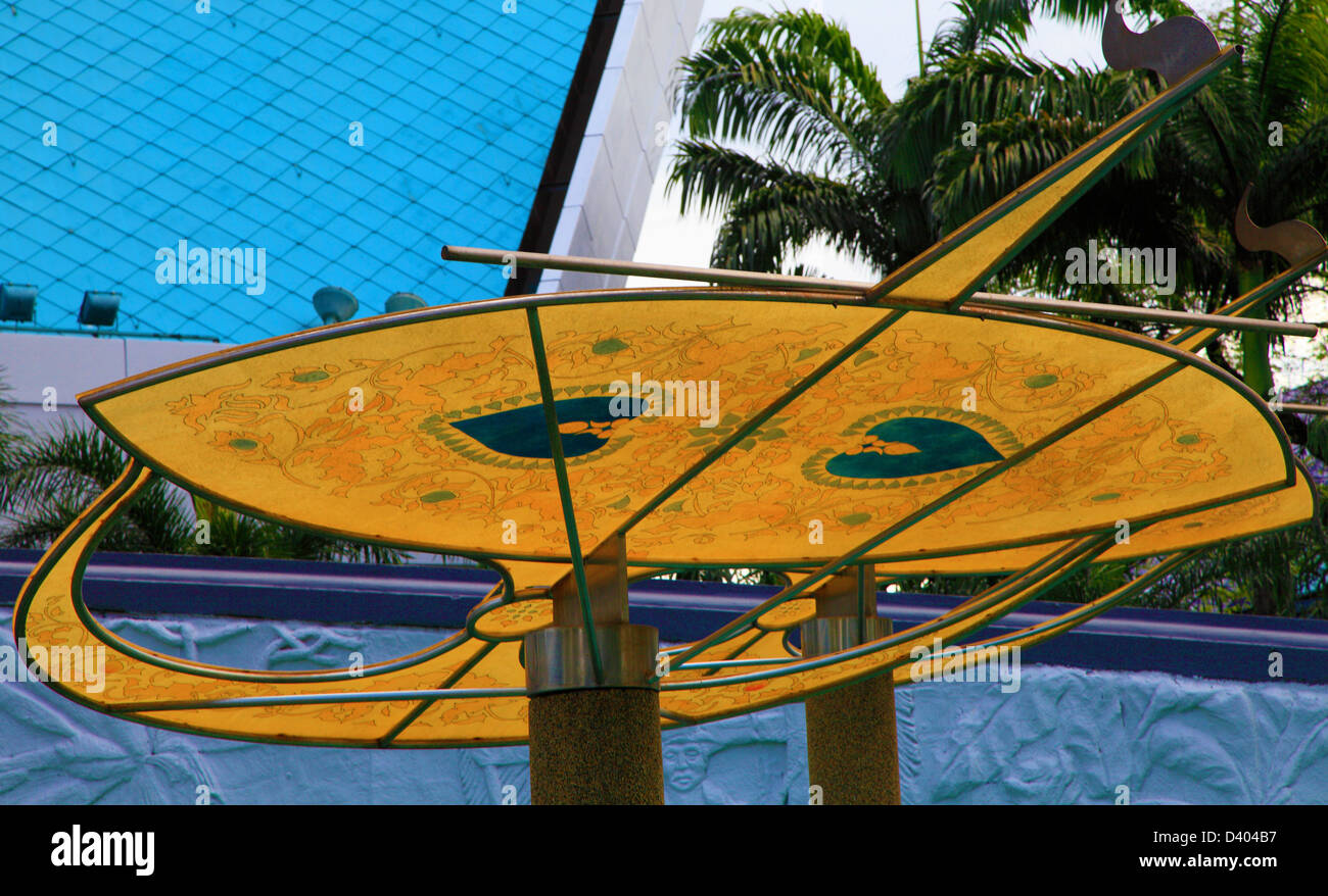 Malaysia, Kuala Lumpur, Istana Budaya, National Theatre, kite statue ...